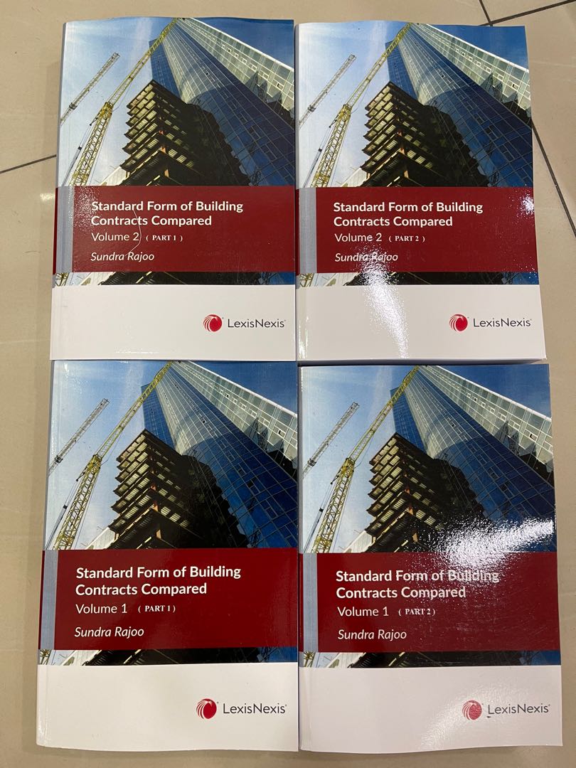 Standard form of building contract compared by sundra, Hobbies & Toys, Books & Magazines ...