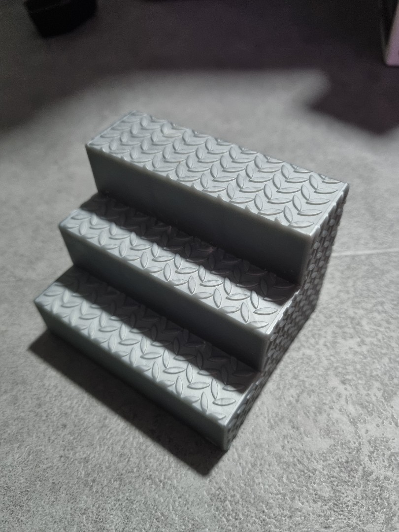 Steel Steps Toy Diorama Prop, Hobbies & Toys, Toys & Games on Carousell