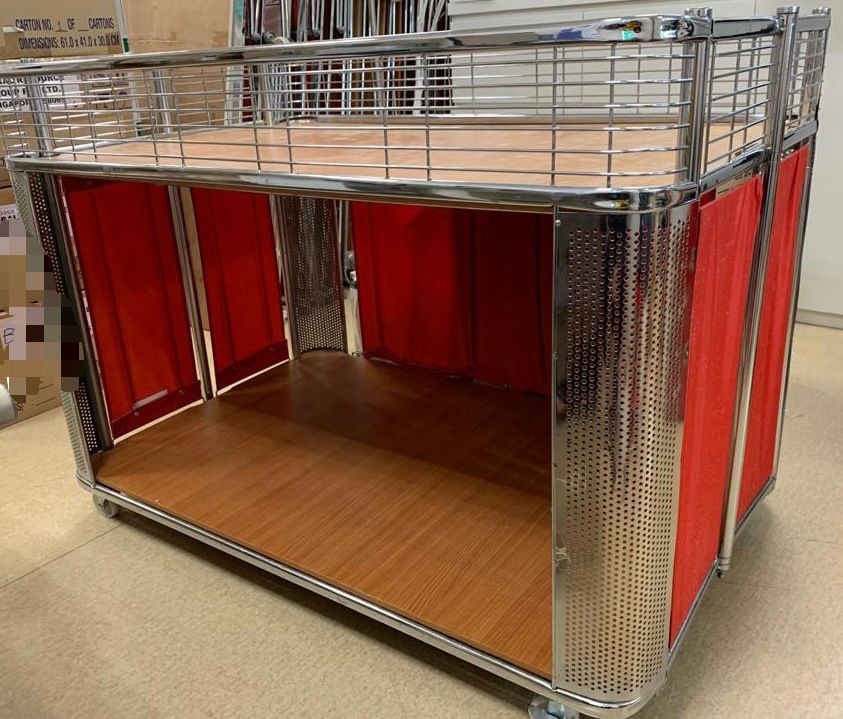 Storage wagon or Display Booth for Retail and Expo Events, Furniture ...