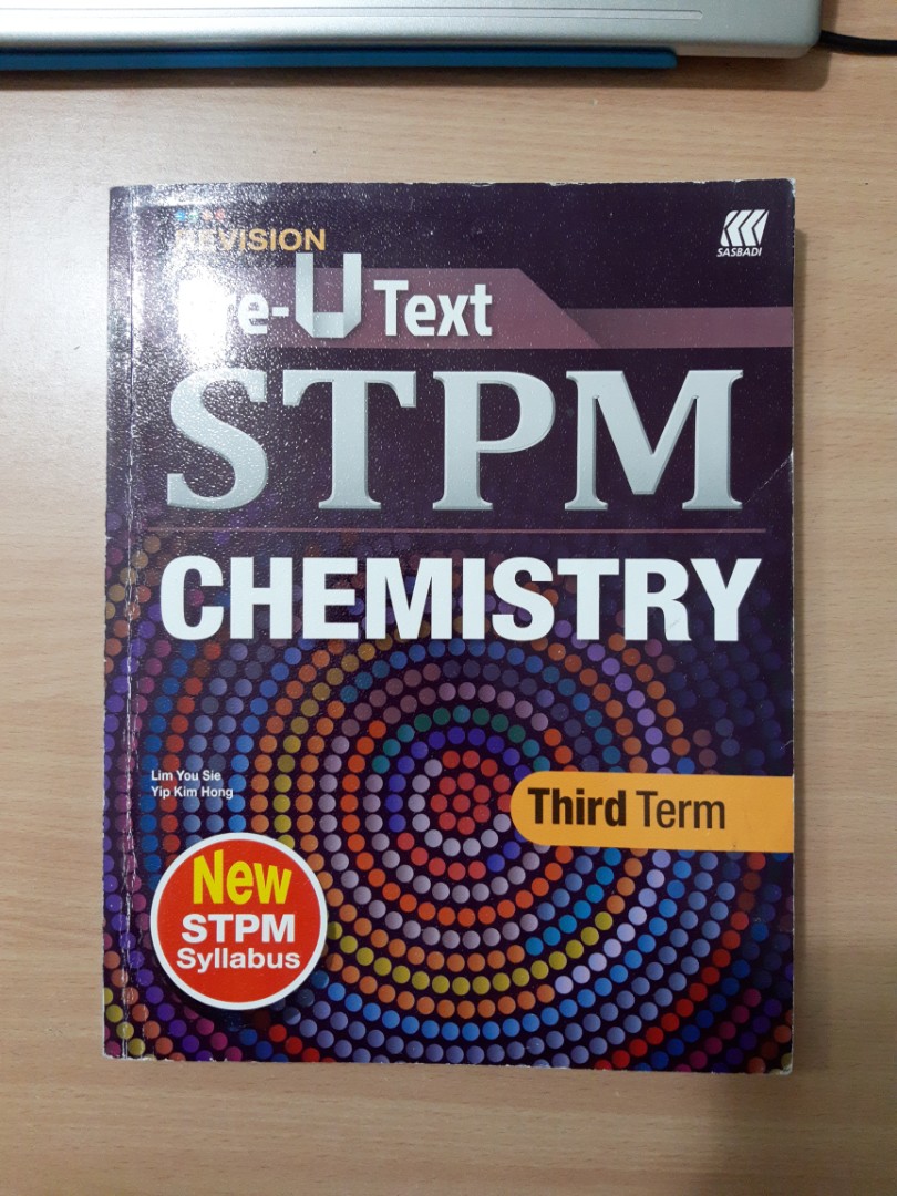 STPM CHEMISTRY SEM 3, Hobbies & Toys, Books & Magazines, Textbooks on ...