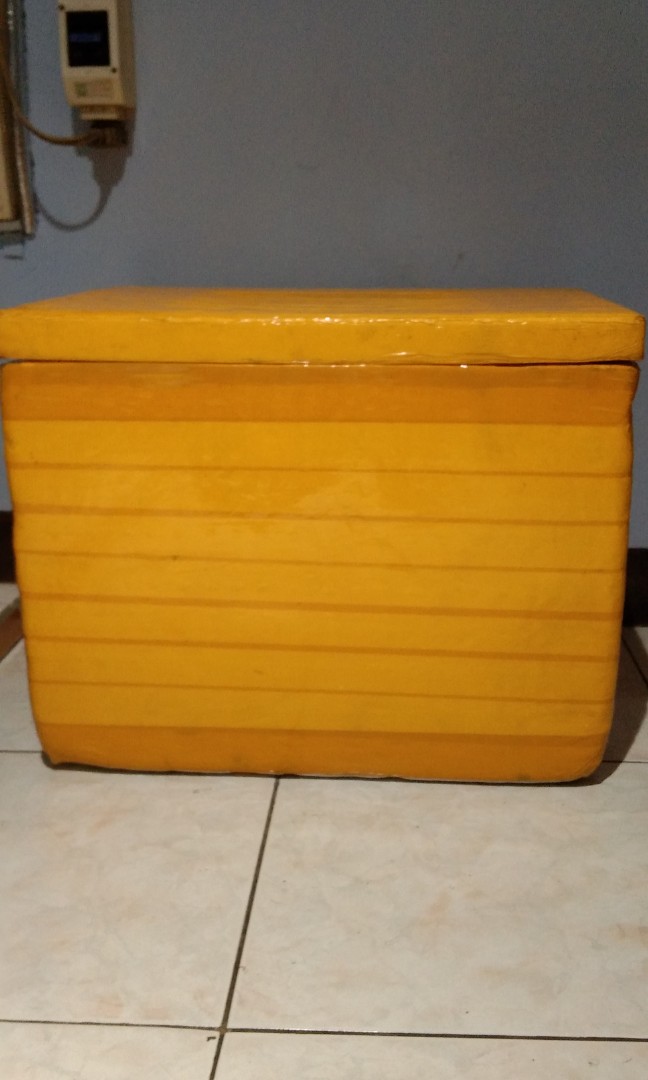 Styrofoam Ice Chest/Box (2nd Hand), Furniture & Home Living, Furniture ...
