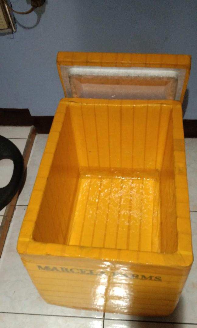 Styrofoam Ice Chest/Box (2nd Hand), Furniture & Home Living, Furniture ...