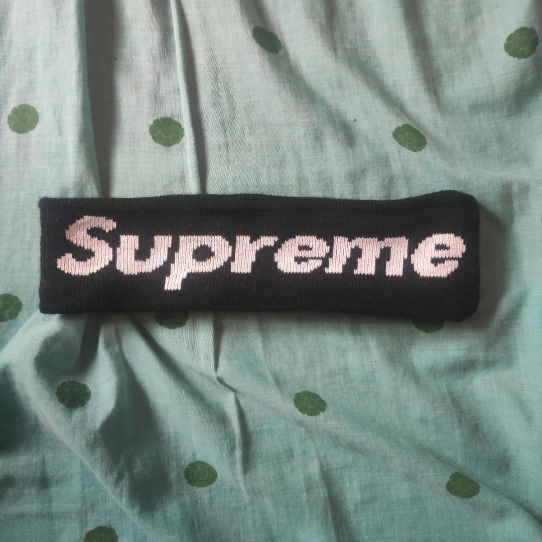 Supreme x New era Headband, Women's Fashion, Watches & Accessories ...