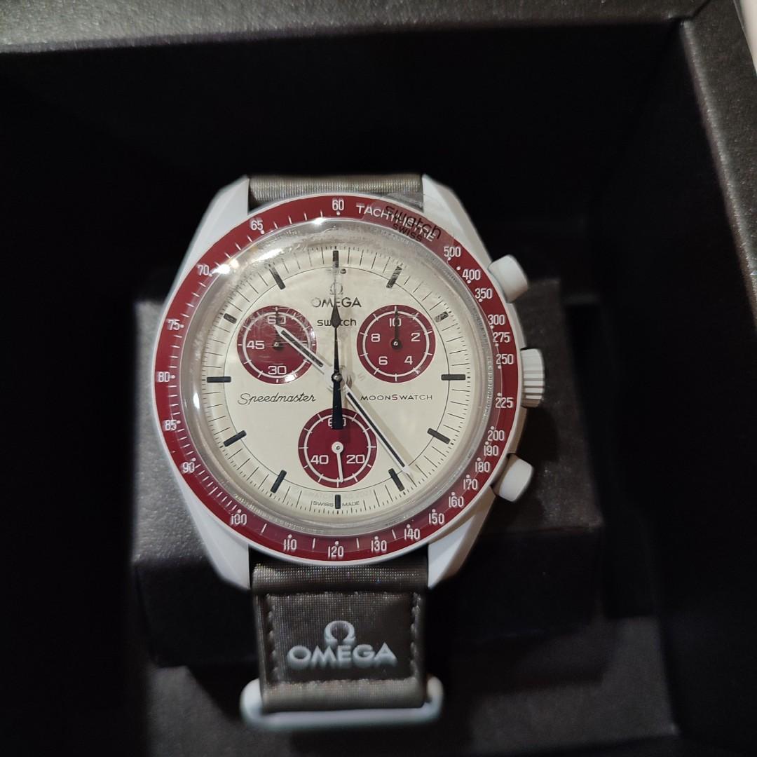 Swatch x Omega Speedmaster Mission To Pluto, Luxury, Watches on Carousell