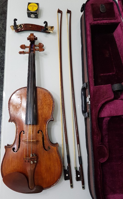Synwin Handmade Violin SV4001 4/4, Hobbies & Toys, Music & Media ...