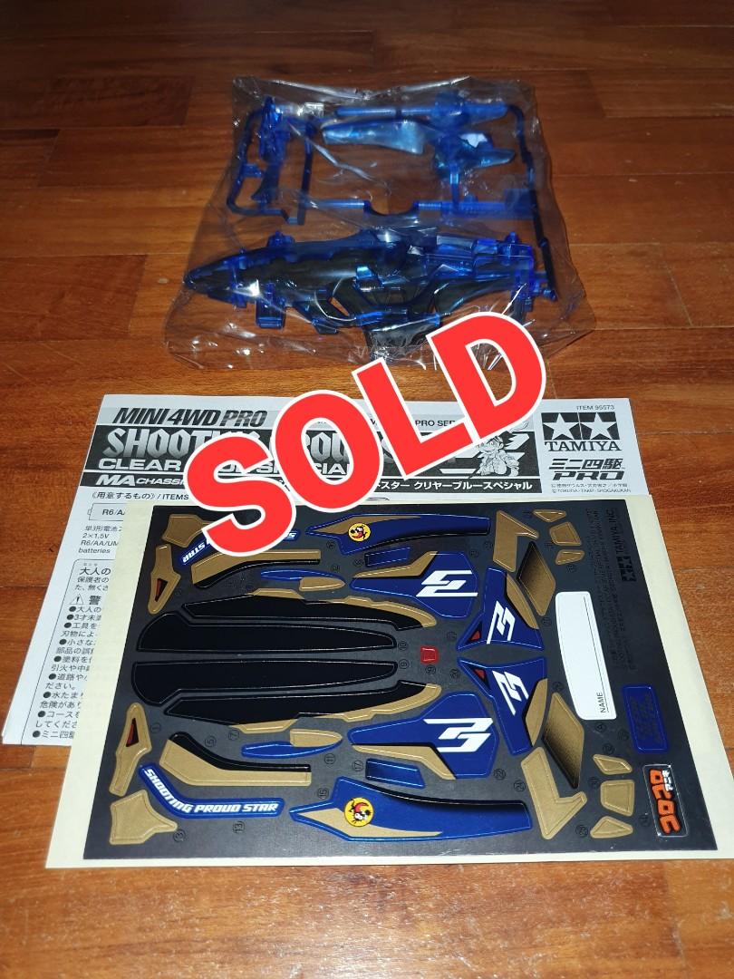 Tamiya 4wd Mini - Car Body/Shell with sticker, Hobbies & Toys, Toys ...