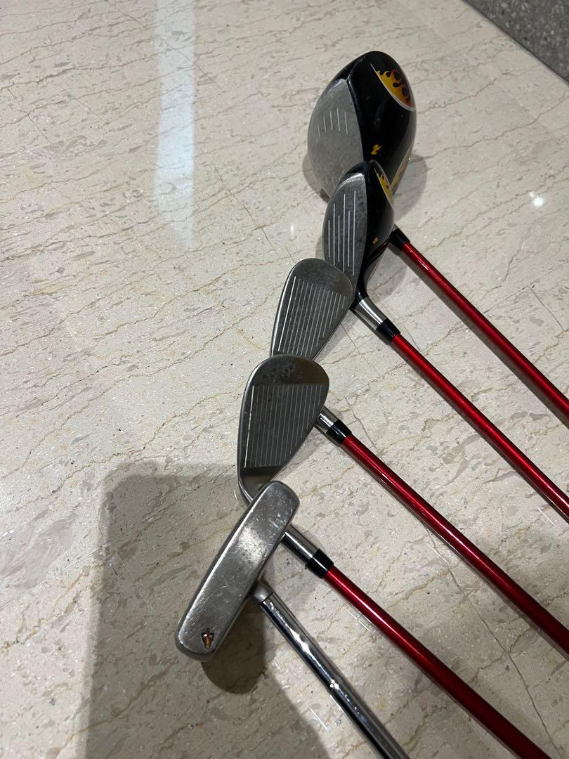 Taylormade Kids Golf set with bag for kids 6-7 years old, Sports ...