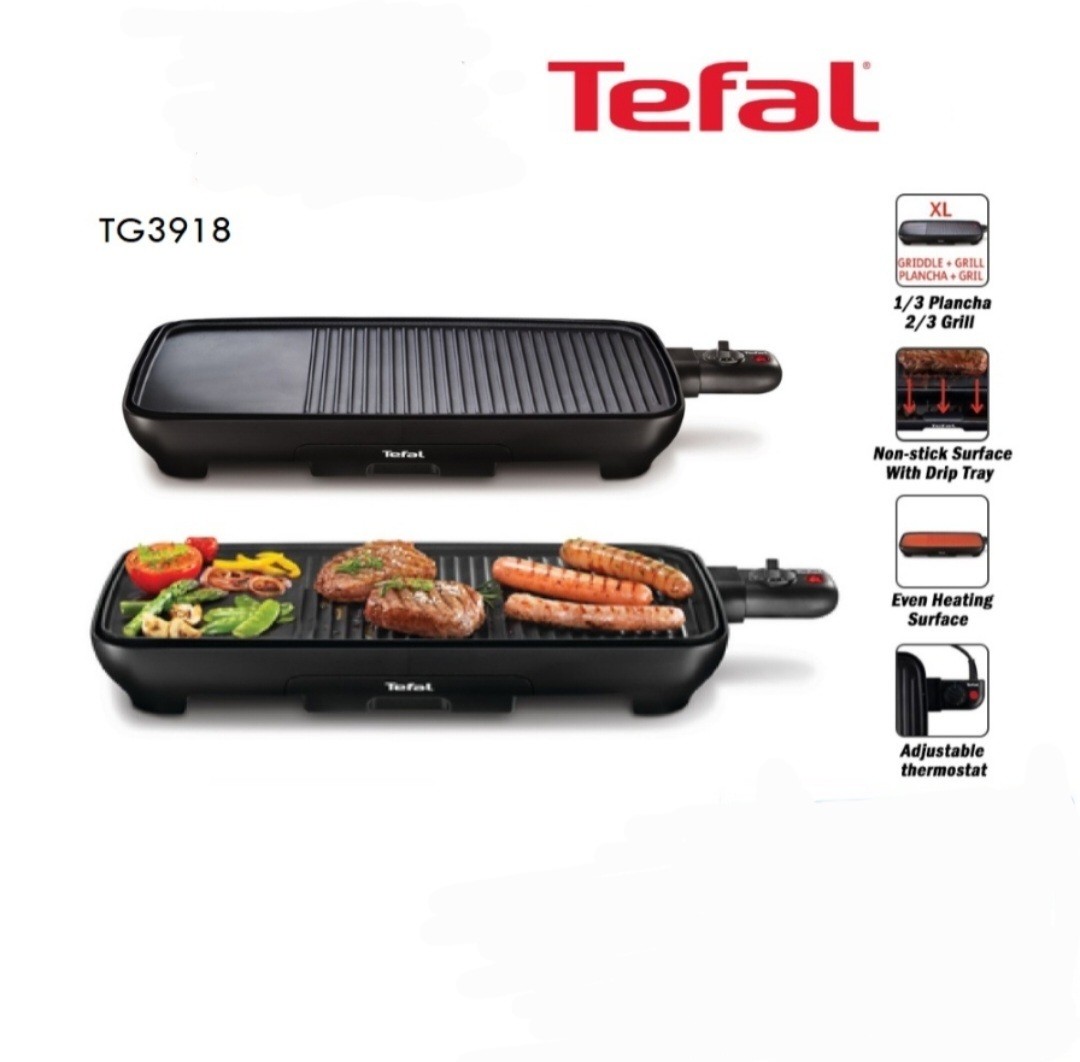 TEFAL - MALAGA GRILL XL size, TV & Home Appliances, Kitchen Appliances ...