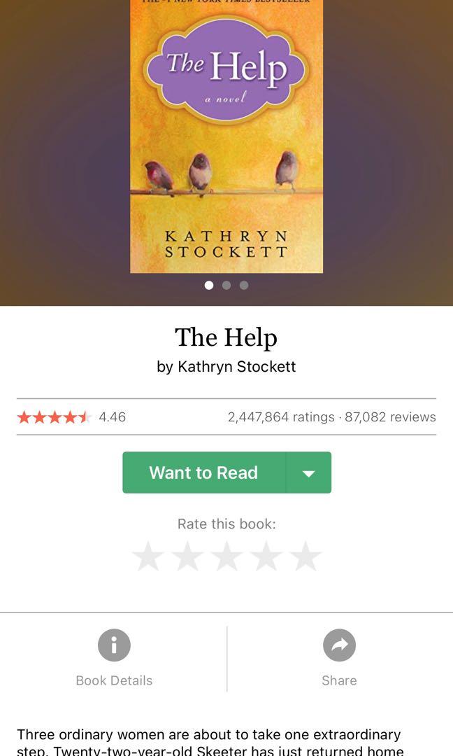 The Help by Kathryn Stockett (movie tie-in edition), Hobbies & Toys ...