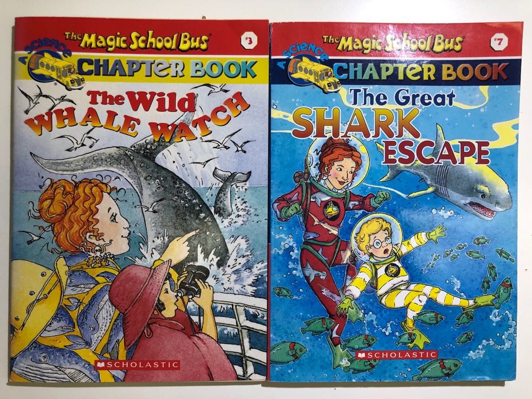 The Magic School Bus - A Science Chapter Book #3 #7, 興趣及遊戲, 書本 & 文具, 小說 ...