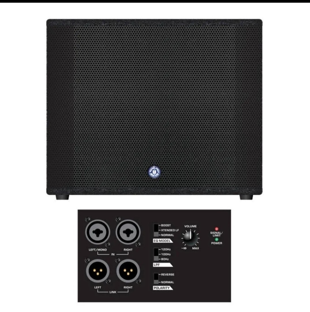TOPP PRO MAXX 15 A ACTIVE SUBWOOFER 1200 Watts PEAK / 600 W PROGRAM ...