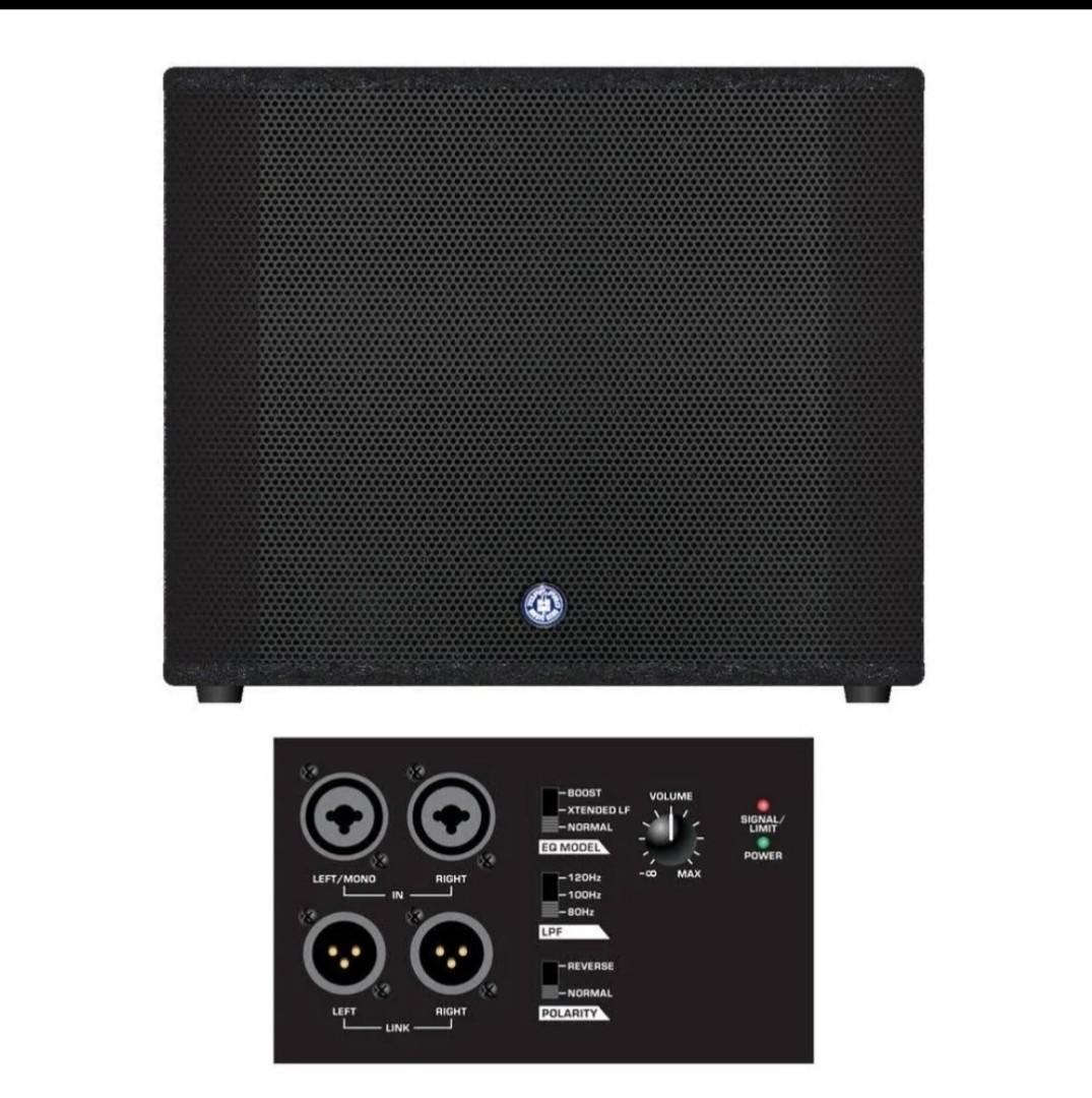 TOPP PRO MAXX 15 A ACTIVE SUBWOOFER 1200 Watts PEAK / 600 W PROGRAM ...
