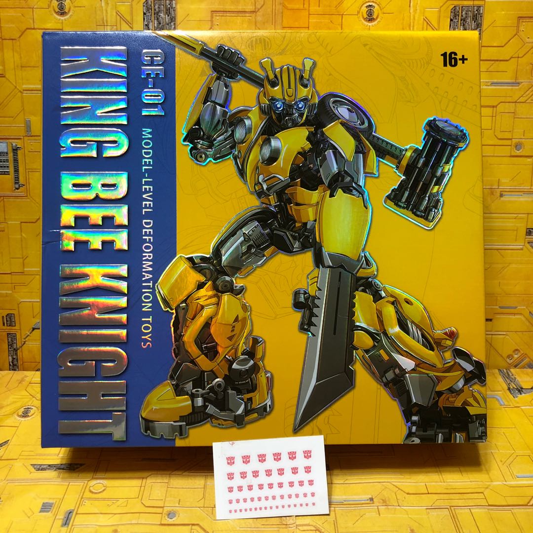 Transformers Cyber Era - CE-01 CE01 King Bee Knight (aka Oversized ...