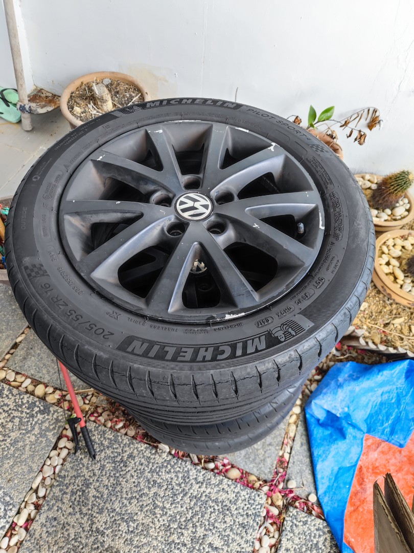 Tyre and rim, Auto Accessories on Carousell