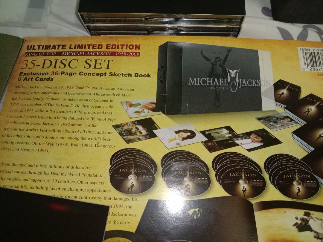 ULTIMATE LIMITED EDITION MICHAEL JACKSON DVD BOX SET 35, Hobbies & Toys ...