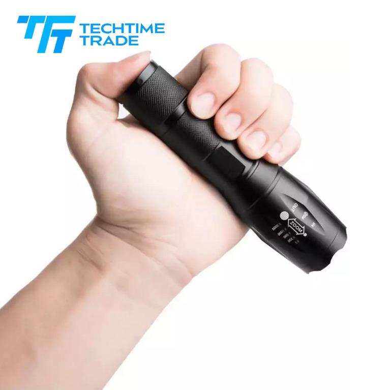 Ultra Bright CREE XML T6 LED 5 Mode Bright Zoom Flashlight, Furniture ...