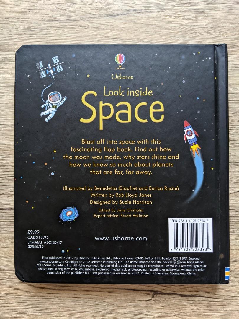 Usborne Look Inside - Space (hardcover flap book), Hobbies & Toys ...