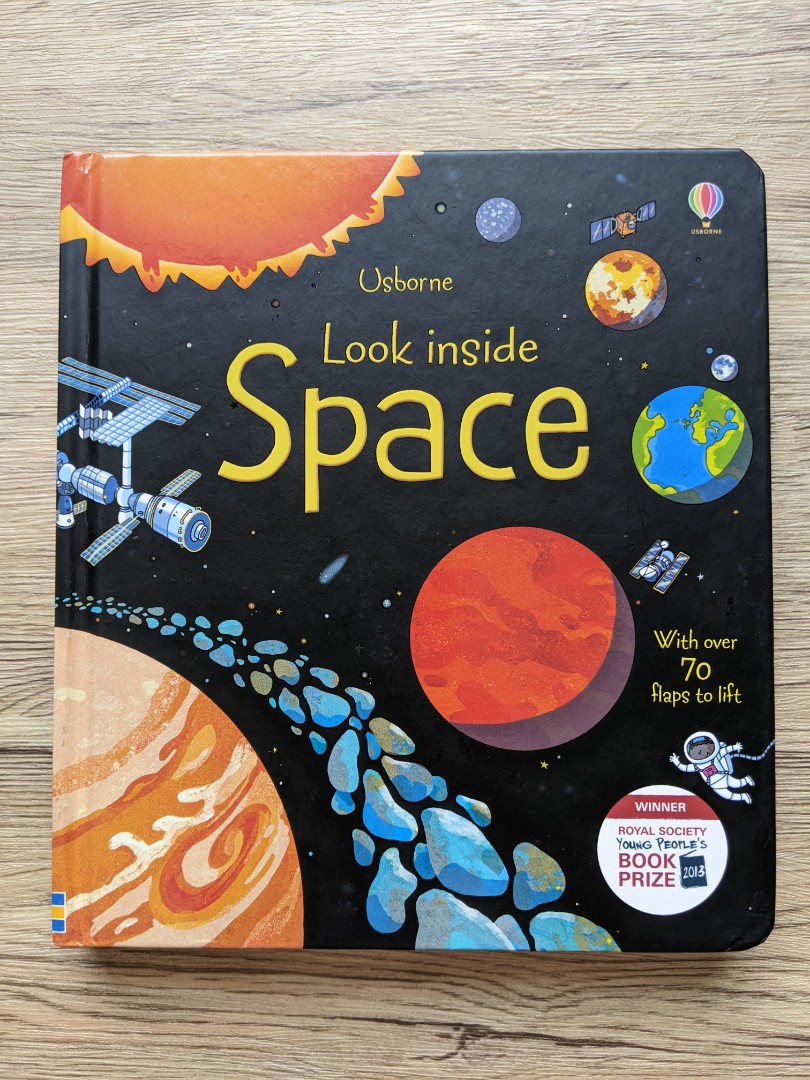 Usborne Look Inside - Space (hardcover flap book), Hobbies & Toys ...