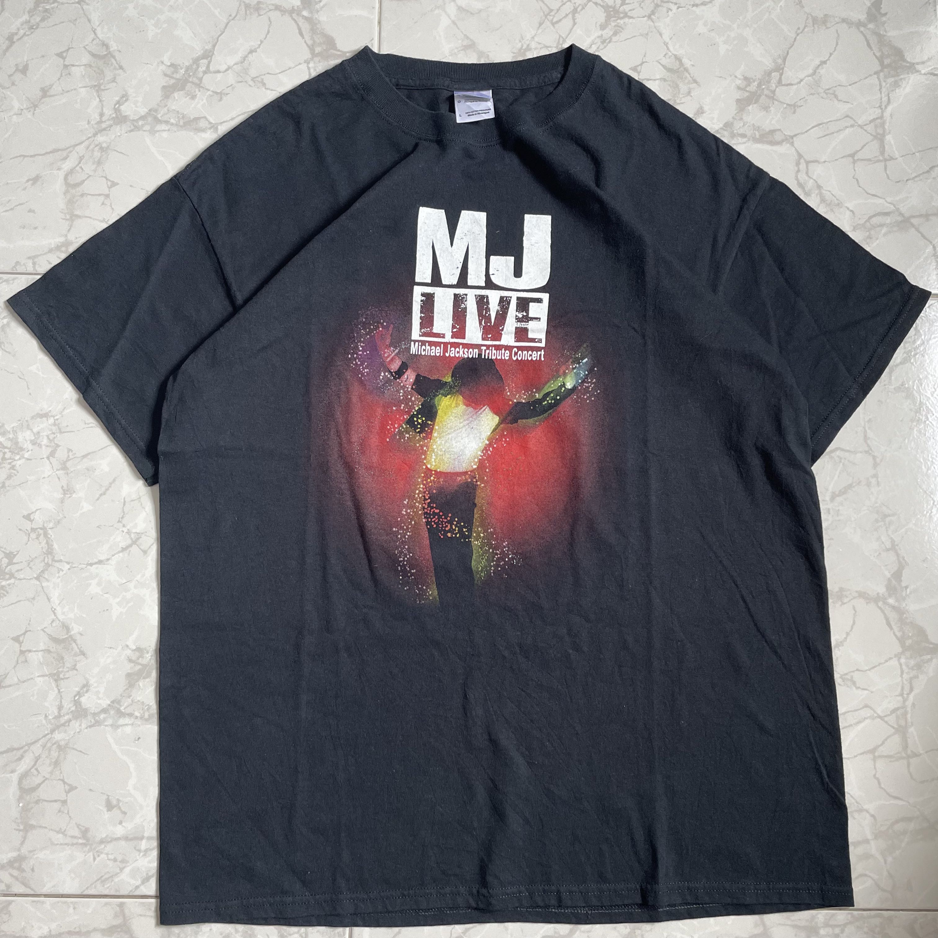 Vintage Michael Jackson MJ Tee , Men's Fashion, Tops & Sets, Tshirts ...
