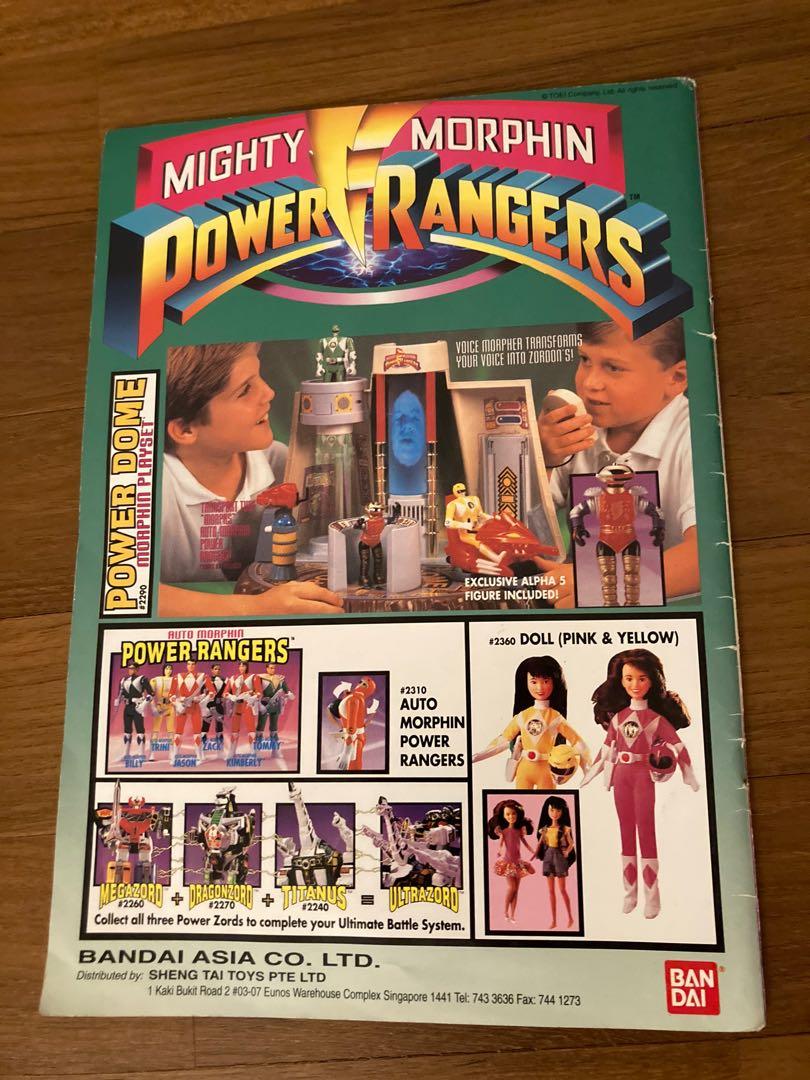 Vintage Power Rangers memorabilia, Hobbies & Toys, Memorabilia ...