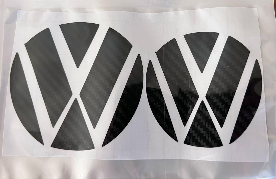 VW MK7/7.5 Golf/R-Line/GTI/R Emblem Logo Insert Sticker, Car ...