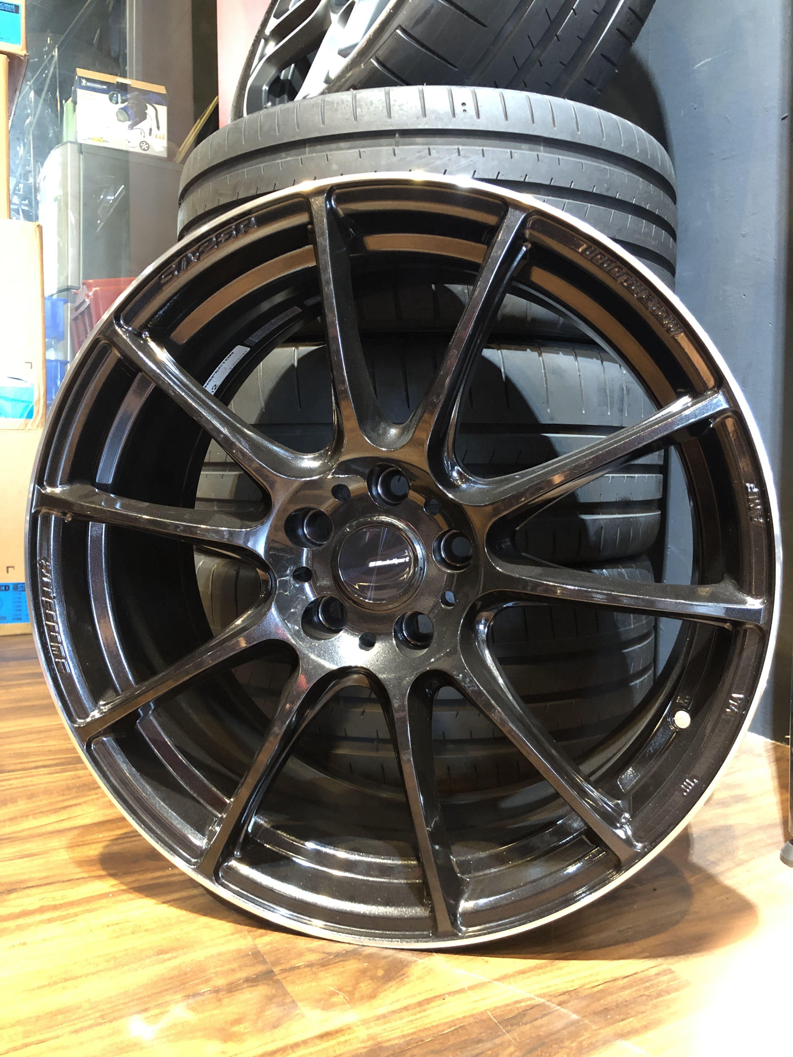 Wedssport SA-25R 19” Rims, 5x112, 19”x8.5”, Offset 45, Car Accessories ...
