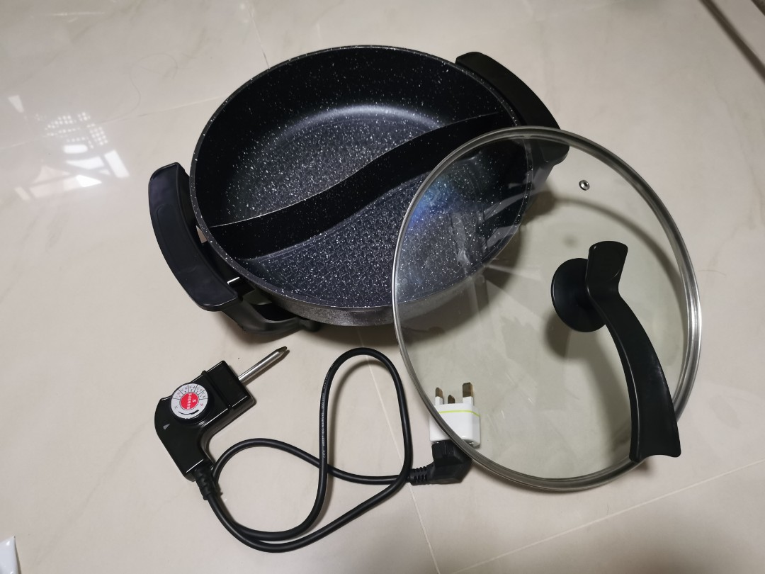 Yuan Yang Dual Hotpot Pot, TV & Home Appliances, Kitchen Appliances ...