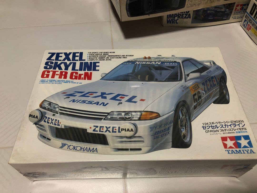 1/24 tamiya Nissan skyline gtr r32 zexel, Hobbies & Toys, Toys & Games ...