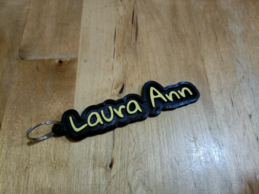 3D Printed Name Tags, Hobbies & Toys, Memorabilia & Collectibles ...