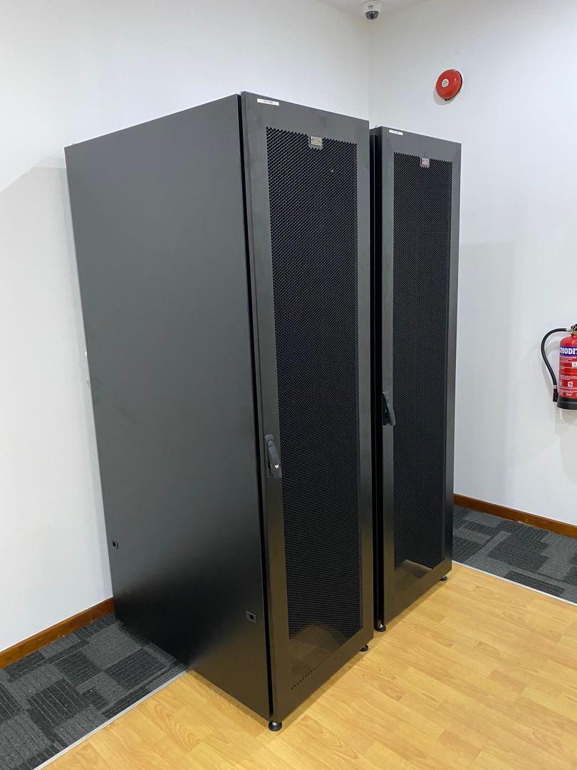 42U Rittal Server Rack, Computers & Tech, Office & Business Technology ...