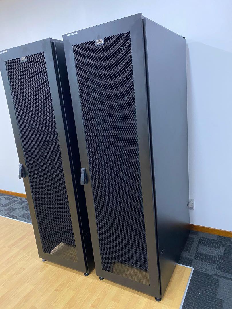 42U Rittal Server Rack, Computers & Tech, Office & Business Technology ...