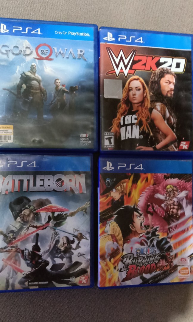 4 Second hand games, Video Gaming, Video Games, PlayStation on Carousell