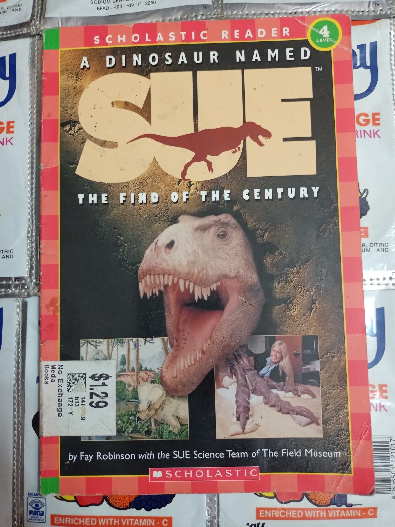 A Dinosaur Named Sue The Find of the Century, Hobbies & Toys, Books ...