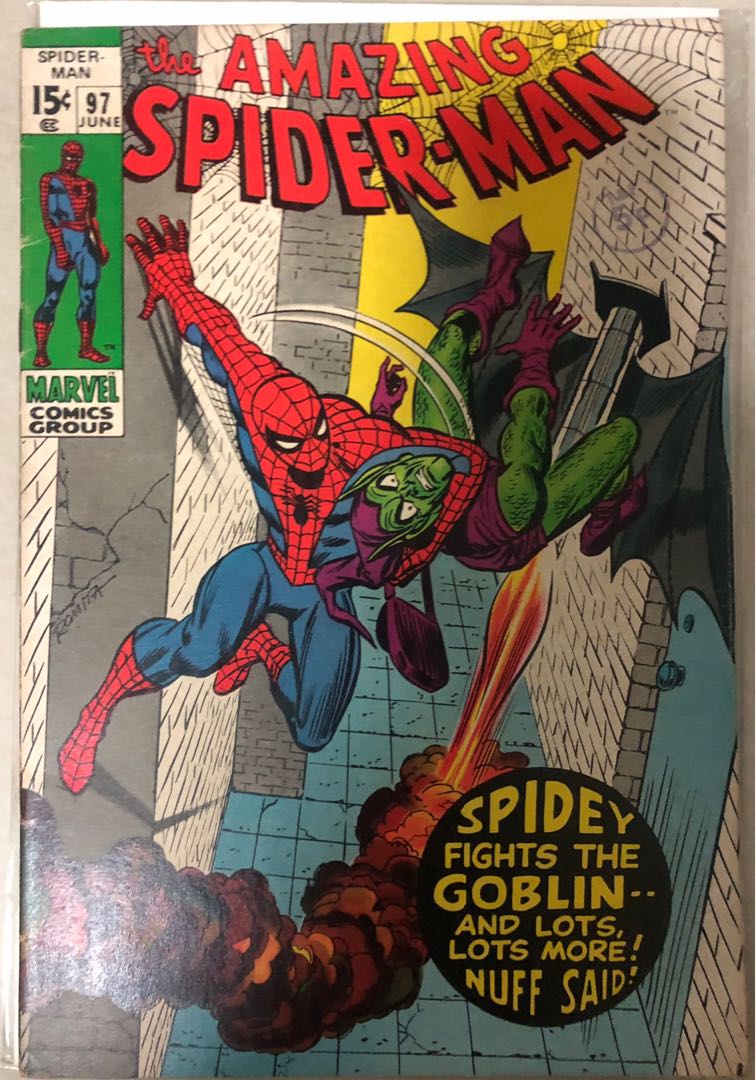 Amazing Spider-Man #97 No CCA comic 1971, Hobbies & Toys, Books ...