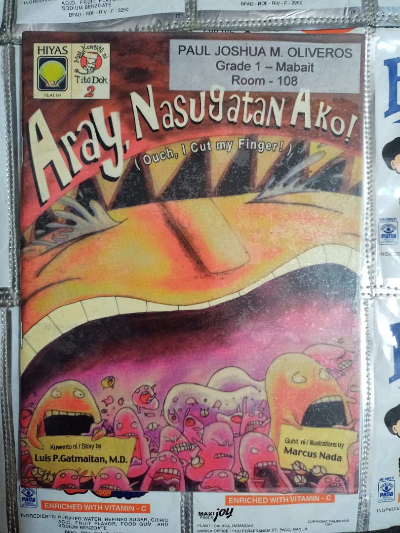 Aray, Nasugatan Ako! Hiyas Book, Hobbies & Toys, Books & Magazines ...