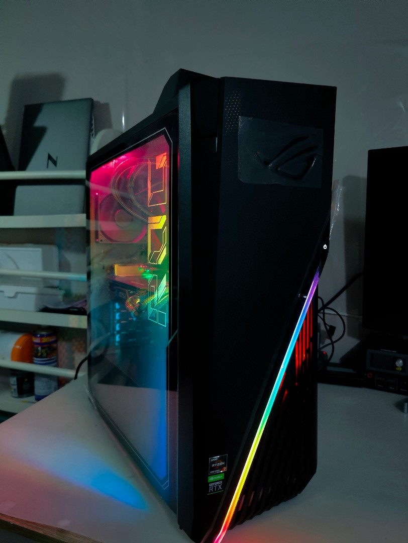 99%new ASUS Rog 主機 10700K/RTX3060/DDR4 32g/240 ARGB水冷 即插即用, 電腦＆科技, 桌上電腦 - Carousell