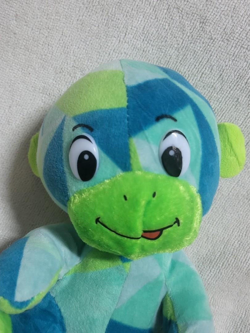 Authentic Ideal Toys Blue Monkey Plush Soft Toy, Hobbies & Toys, Toys ...