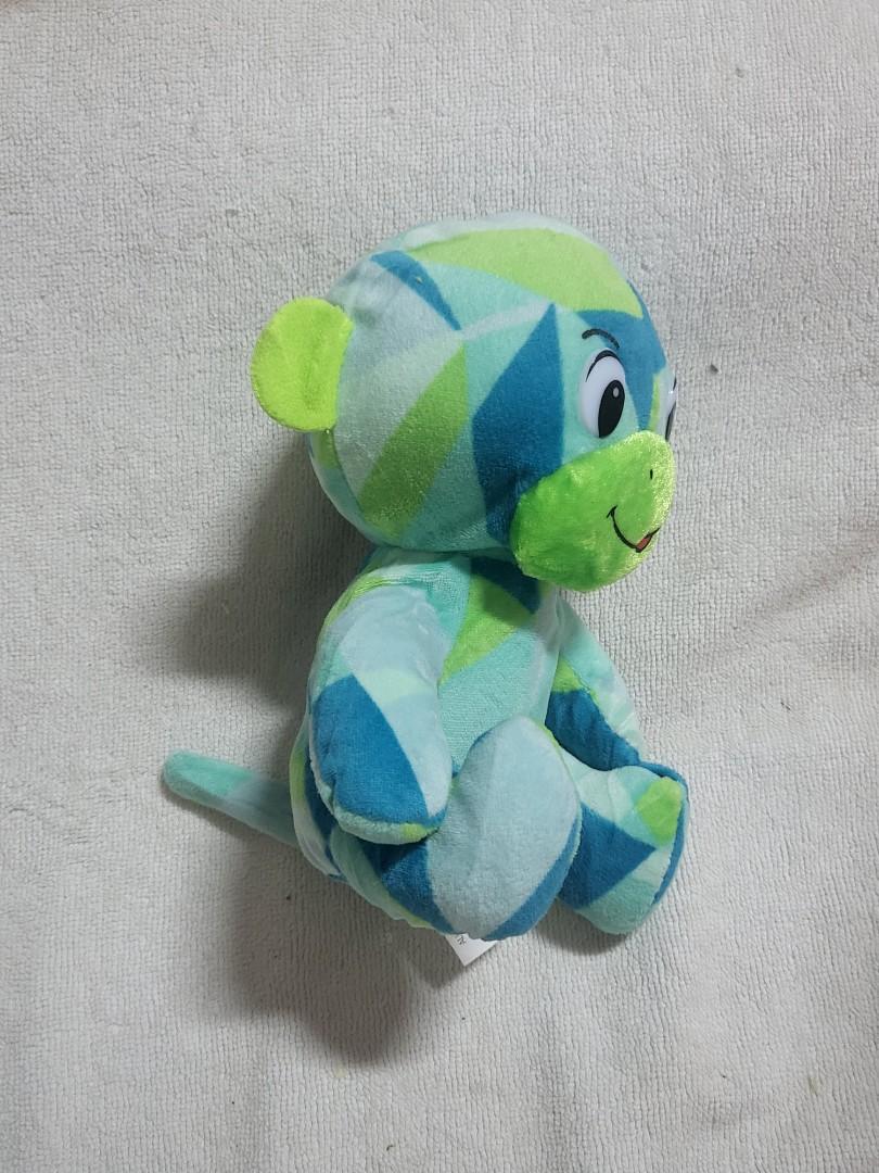 Authentic Ideal Toys Blue Monkey Plush Soft Toy, Hobbies & Toys, Toys ...