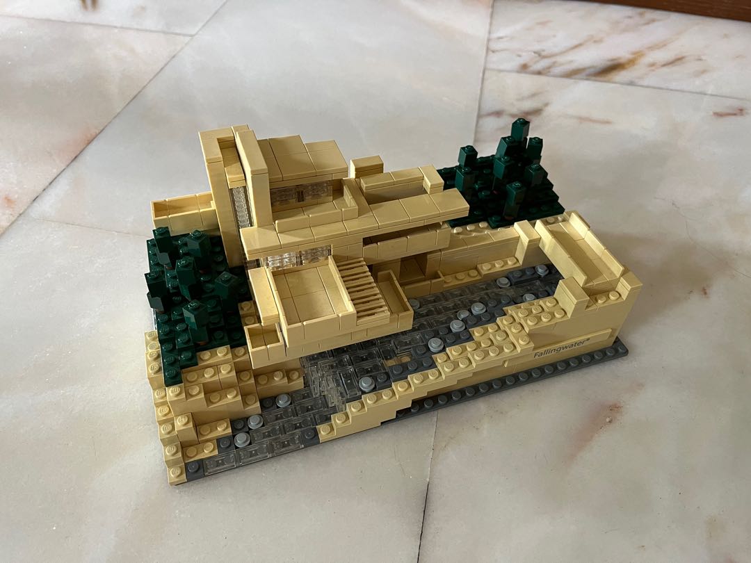 Authentic LEGO fallingwater, Hobbies & Toys, Toys & Games on Carousell