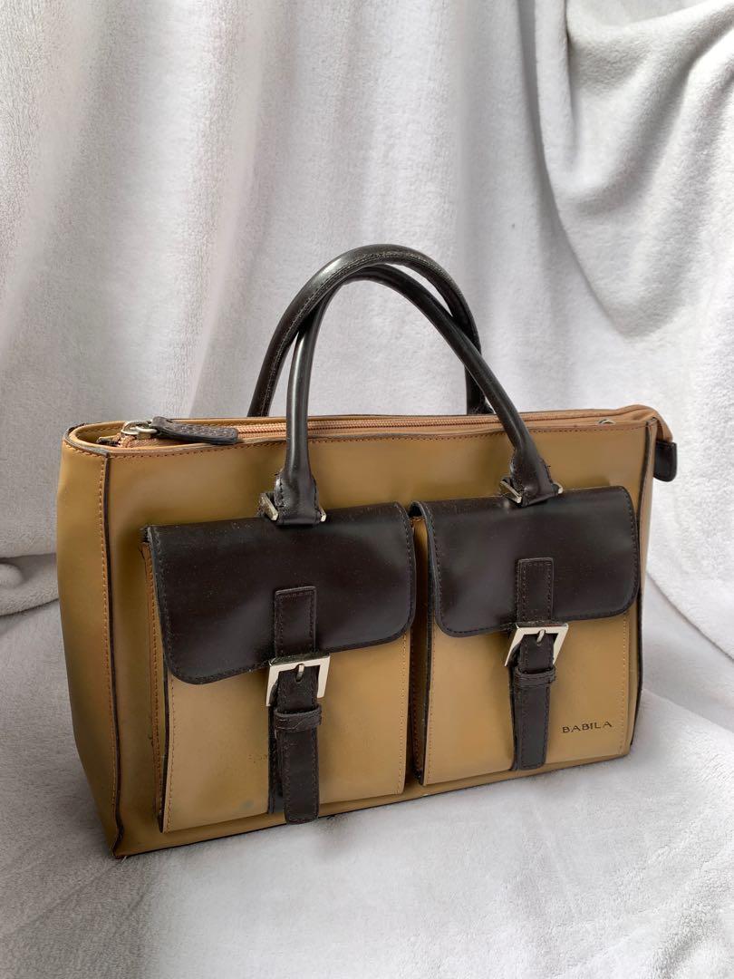 Babila Leather Bag, Women's Fashion, Bags & Wallets, Shoulder Bags on ...