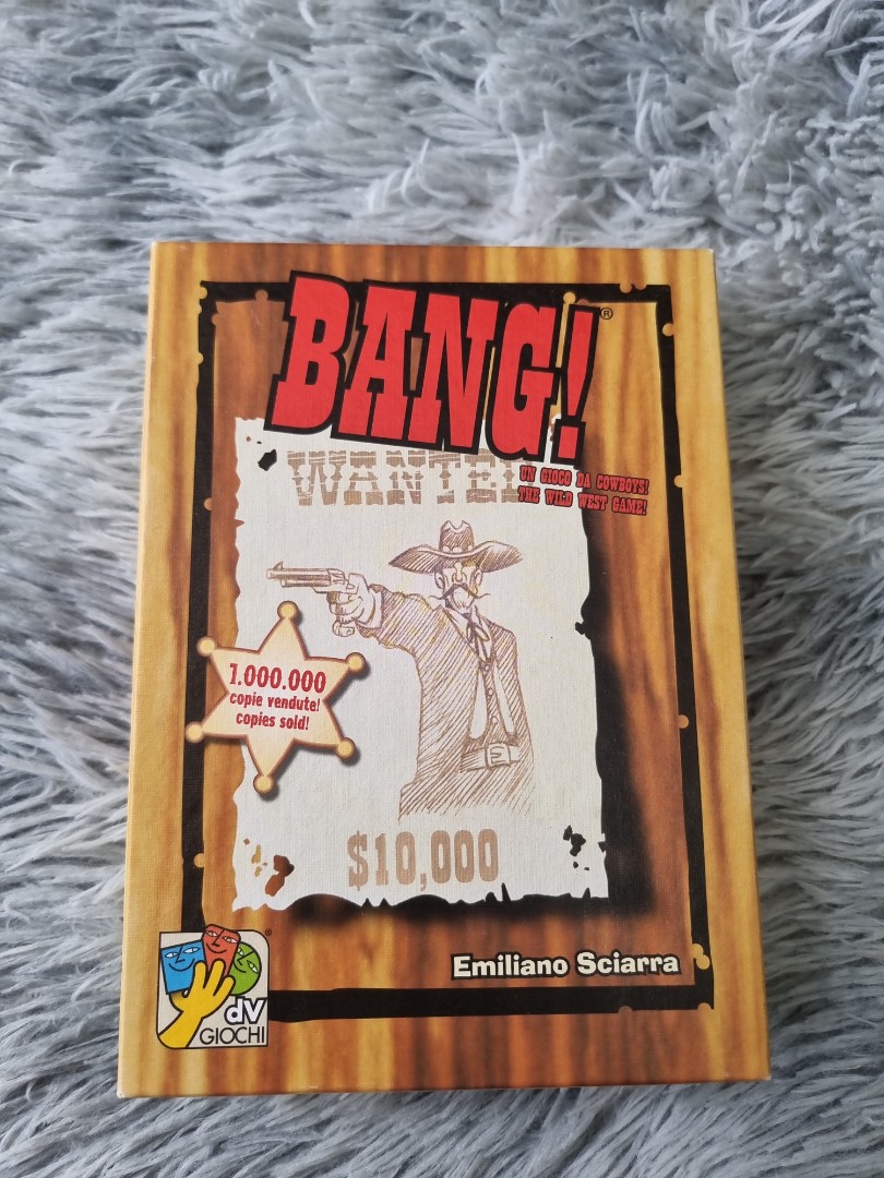 Bang! Board game, Hobbies & Toys, Toys & Games on Carousell