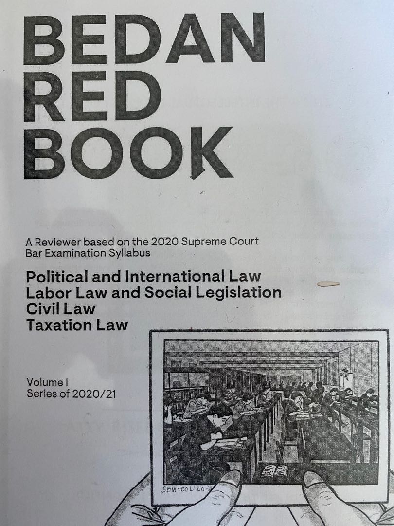 Bedan Red Book, Hobbies & Toys, Books & Magazines, Textbooks on Carousell
