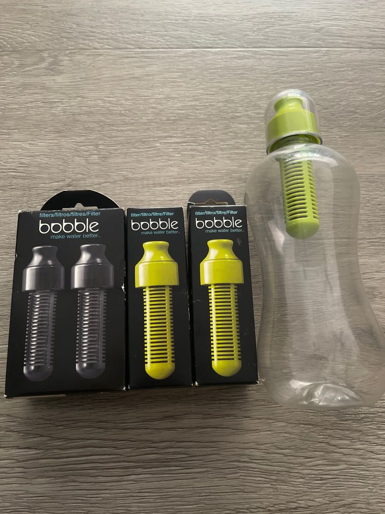 Bobble water filter and water bottle, Everything Else on Carousell