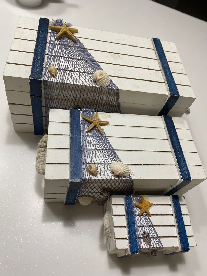 Starfish boxes , Furniture & Home Living, Home Decor Accessories, Other ...