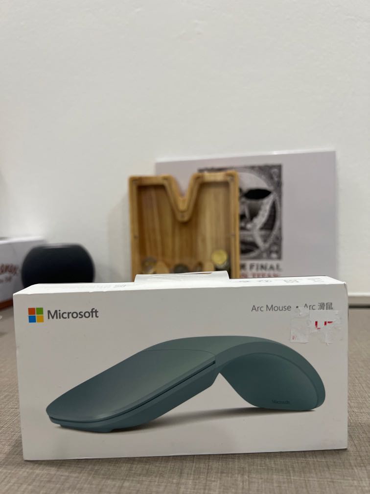 BRAND NEW - Microsoft Arc Mouse Sage/ Green, Computers & Tech, Parts ...