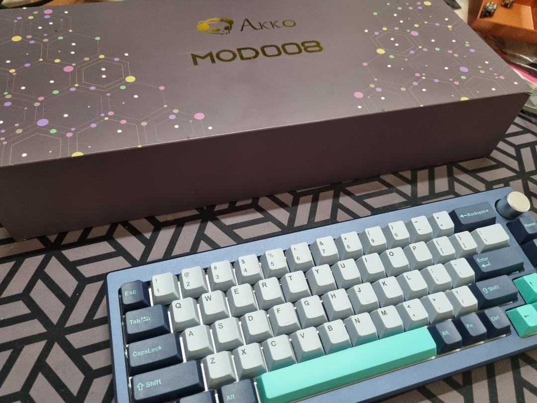 Custom AKKO MOD008 65% Mechanical Keyboard Aluminum Case Gasket Mount ...