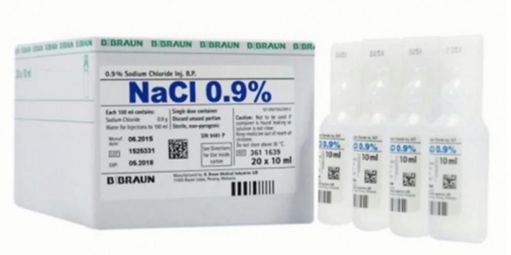 BRAUN Sterile Water for Injection 20ml, TLC Eye Care Wipes, Health ...