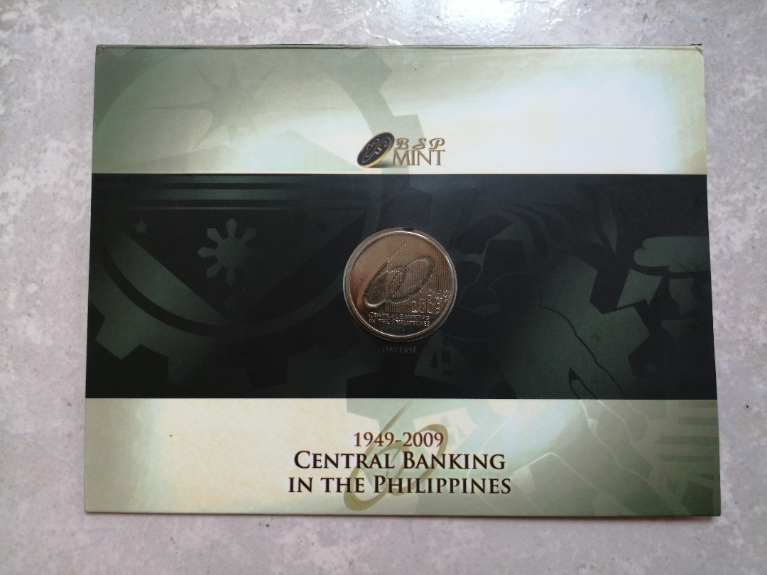 BSP 60 Years of Central Banking Commemorative Medal 2009, Hobbies ...