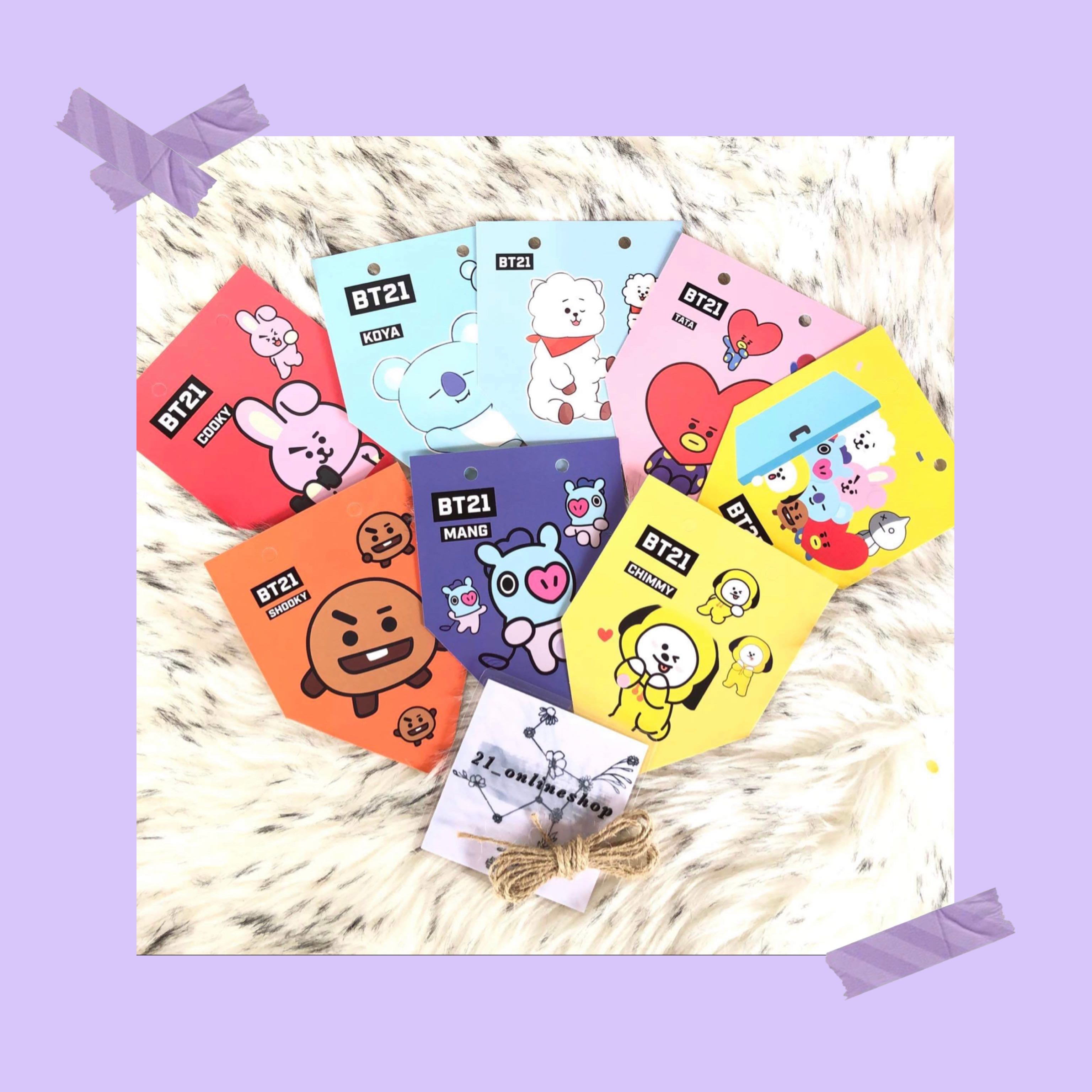Bt21 Bts Party Banner, Hobbies & Toys, Stationary & Craft, Occasions ...