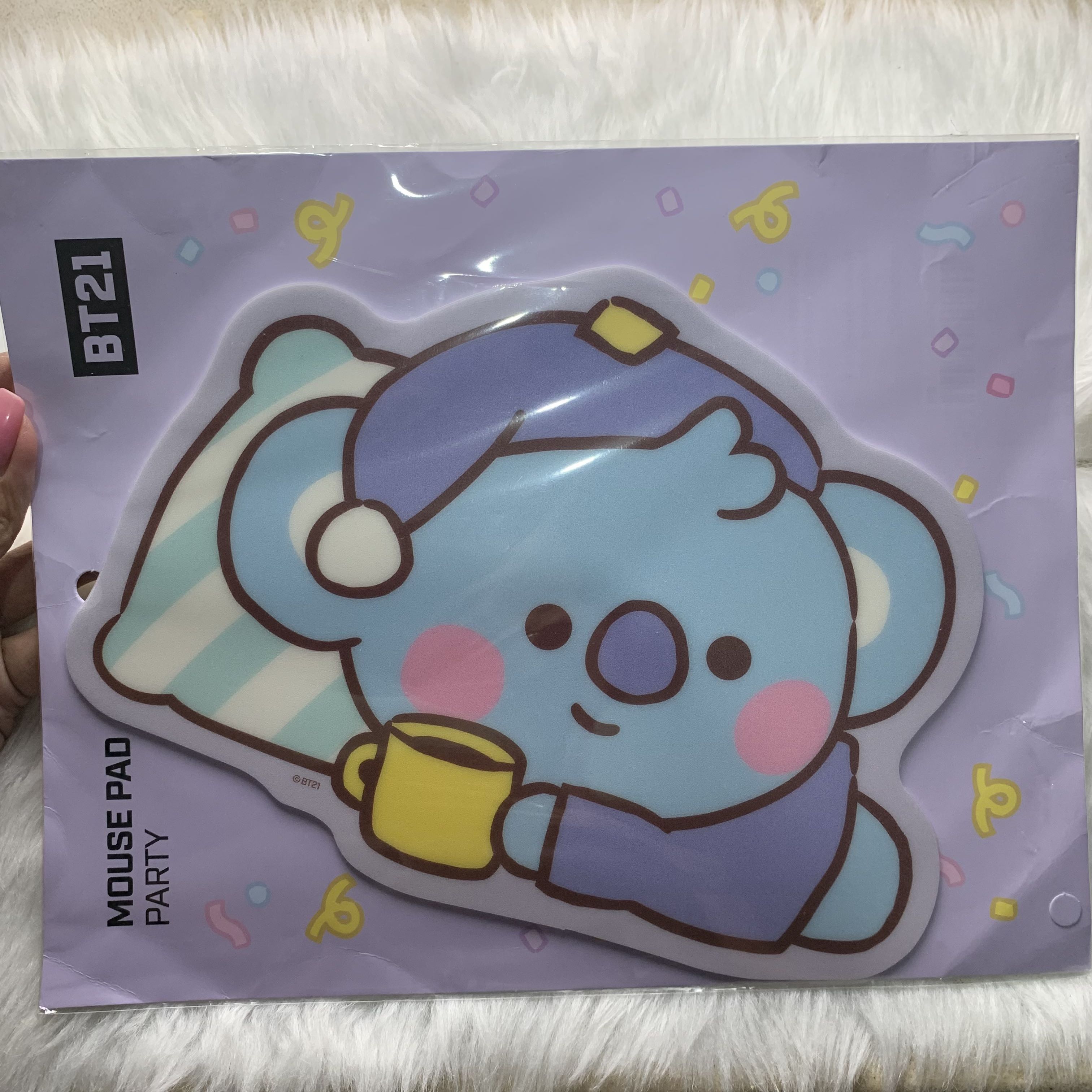 BT21 Koya Mouse Pad, Hobbies & Toys, Memorabilia & Collectibles, K-Wave ...